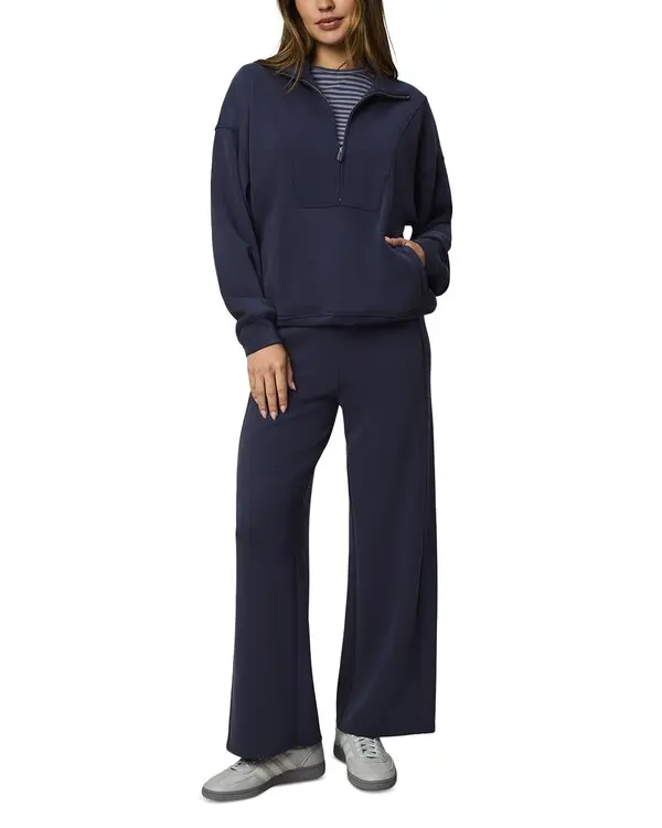 Splendid Scubasoft Wide Leg Pants - Navy