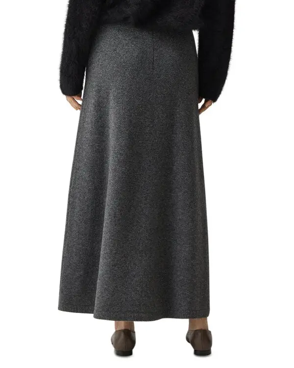 Theory Astor Soft Maxi Skirt - Charcoal