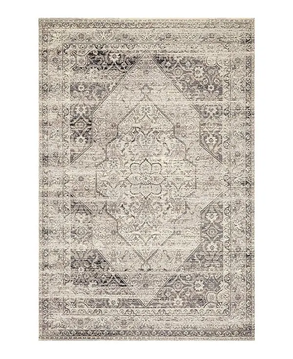 LOLOI Mika Indoor/outdoor Mik-12 Area Rug 6'7x9'4 - Stone/ivory