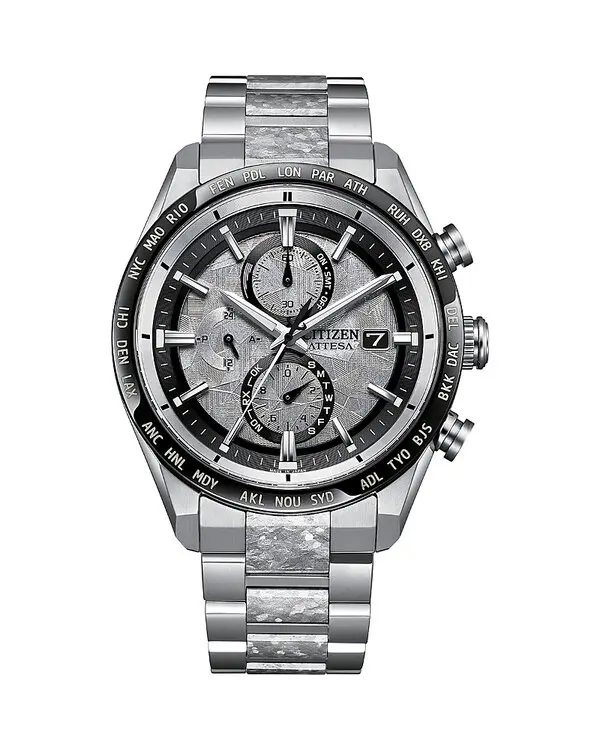Citizen Premier Eco Attesa Special Edition Chronograph - Silver/silver
