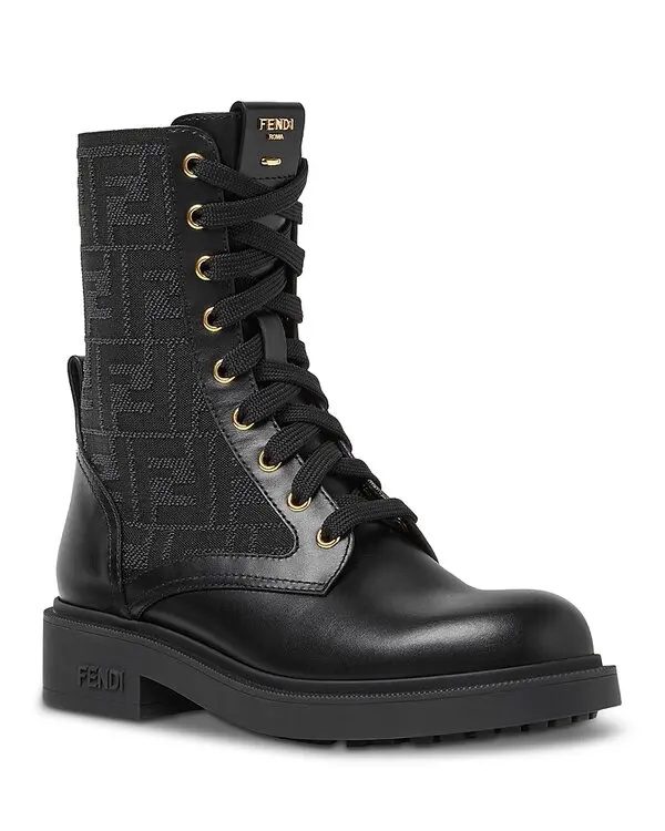 Fendi Filo Biker Boots