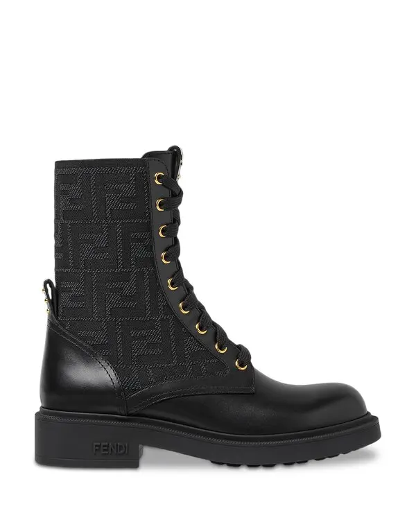 Fendi Filo Biker Boots