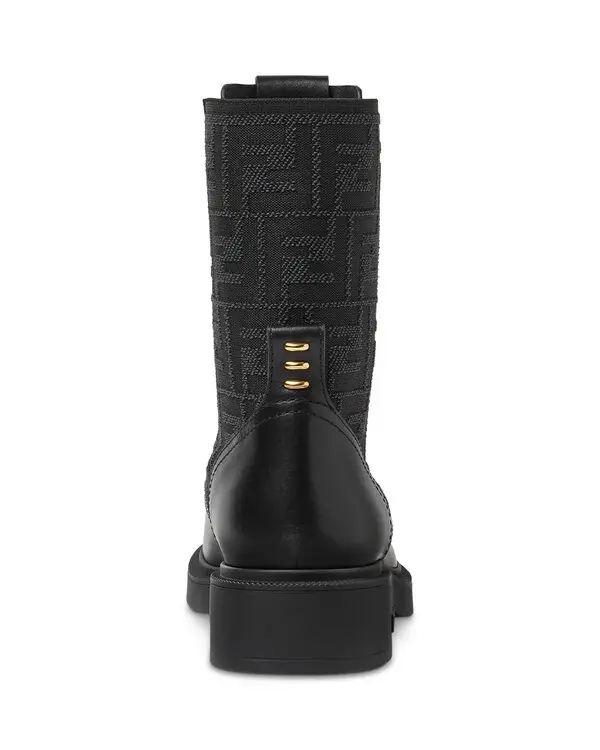 Fendi Filo Biker Boots