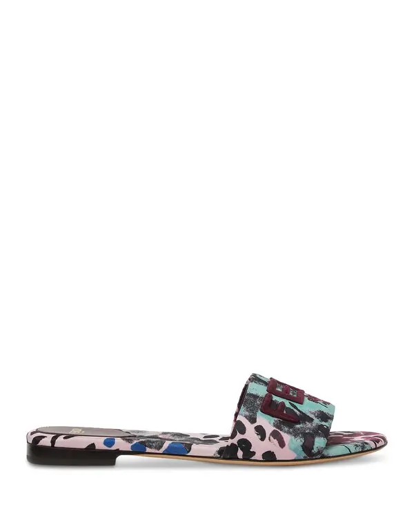 Fendi Silk Slides