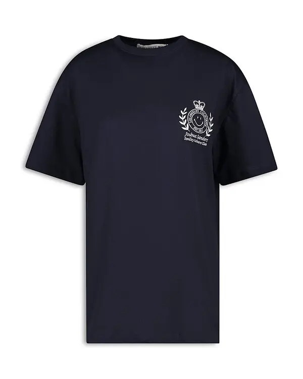 Joshua Sanders Leisure Club Tee - Blue