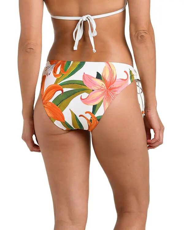 La Blanca Jungle Blossoms Hipster Bikini Bottom - Multi