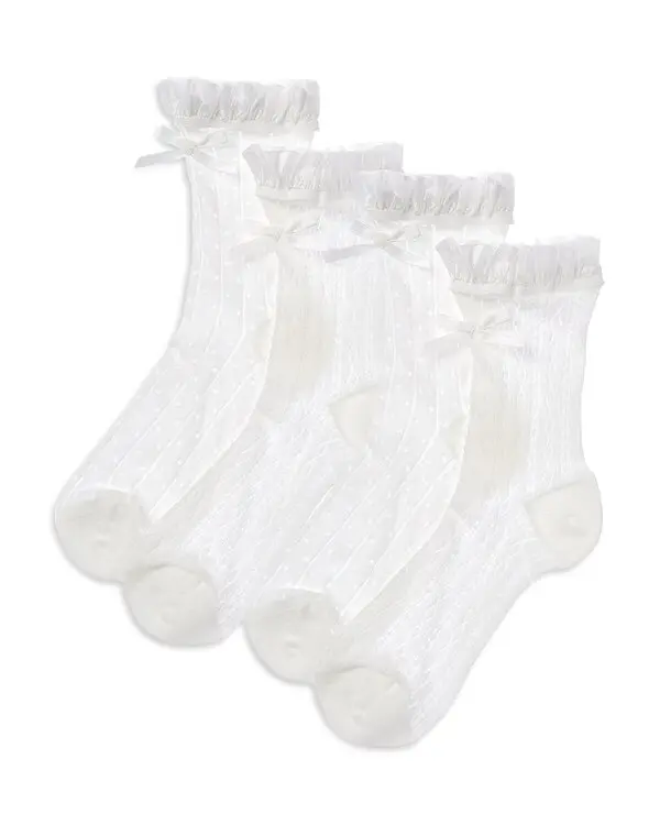 HIGH HEEL JUNGLE Coquette Sheer Ribbon Socks Set