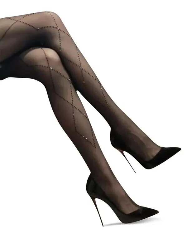 HIGH HEEL JUNGLE Richie Diamond Crystal Tights