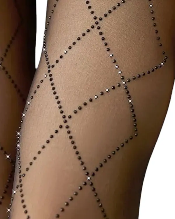 HIGH HEEL JUNGLE Richie Diamond Crystal Tights