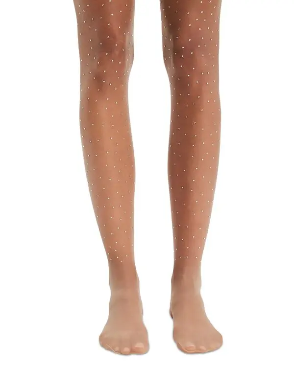 HIGH HEEL JUNGLE Dream Crystal Tights - Nude