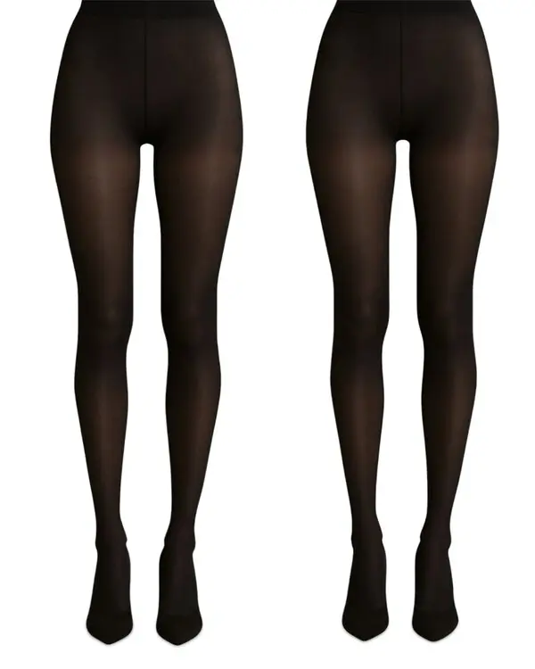 HIGH HEEL JUNGLE 40 Denier Opaque Tights Set Of Two