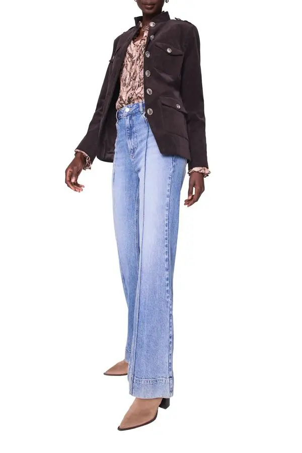 Mint Velvet Corduroy Military Jacket