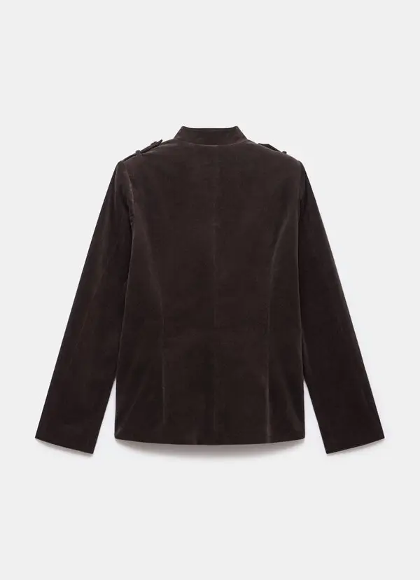 Mint Velvet Corduroy Military Jacket