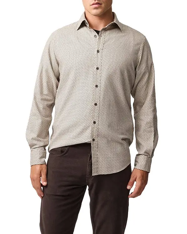 Rodd & Gunn Roys Hill Sports Fit Button Down Shirt - Tussock