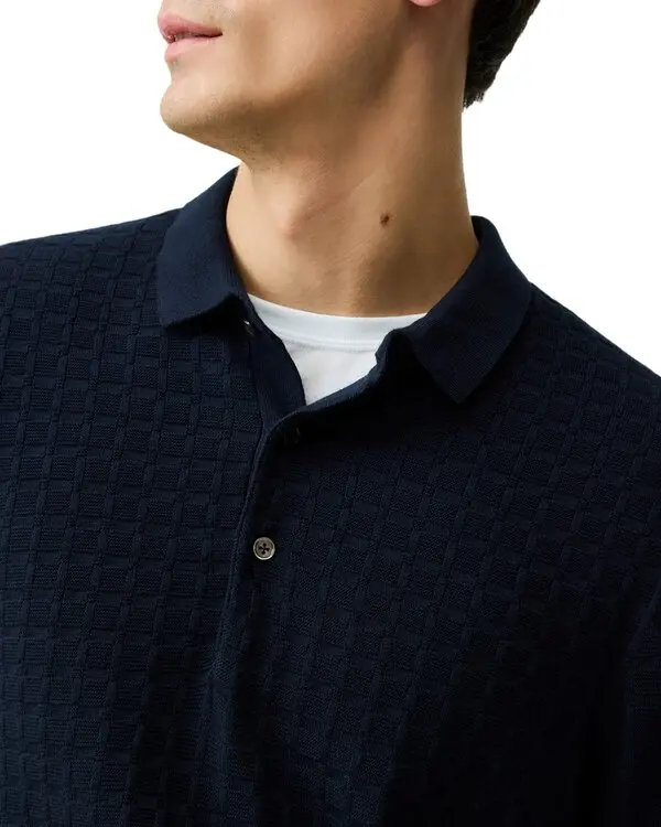 Rodd & Gunn Redruth Knit Polo Shirt - Navy