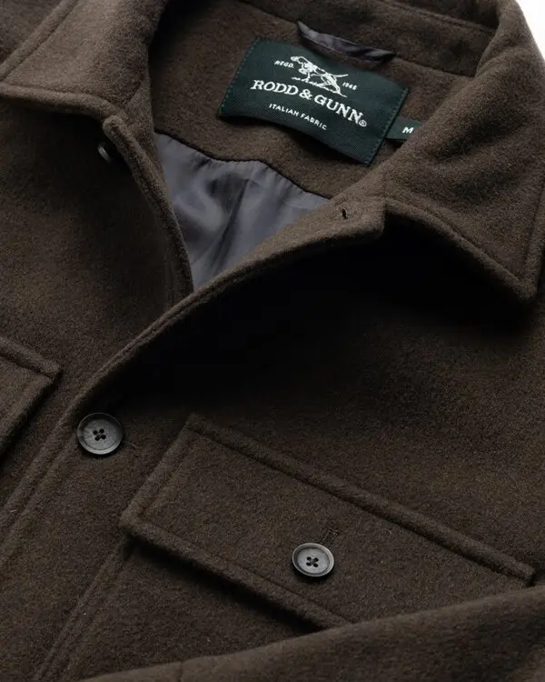 Rodd & Gunn Windsor Trucker Jacket - Olive