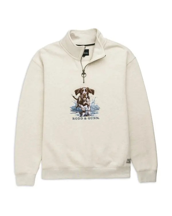 Rodd & Gunn Gunner's Track Quarter Zip Sweatshirt