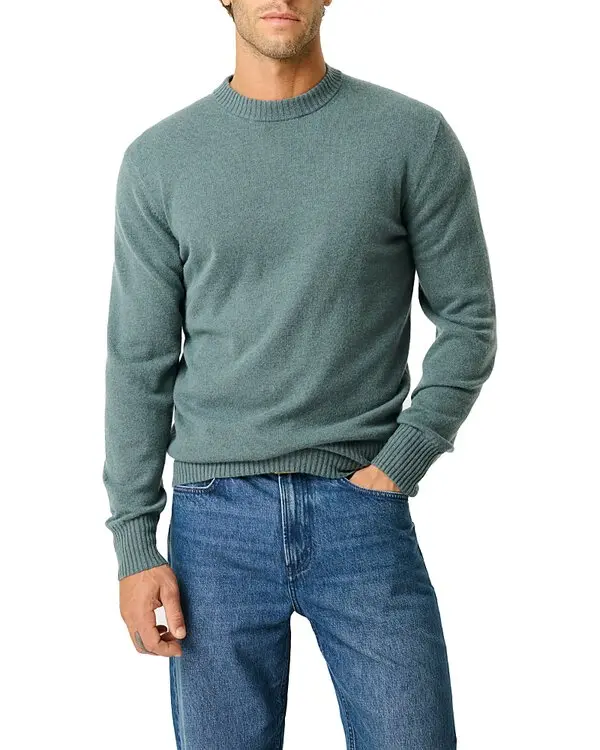Rodd & Gunn Stewart Island Wool & Cashmere Crewneck Sweater - Sage