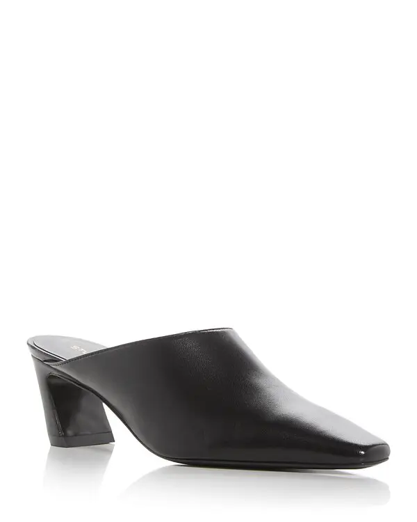 STUART WEITZMAN Stassi Mule Pumps - Black