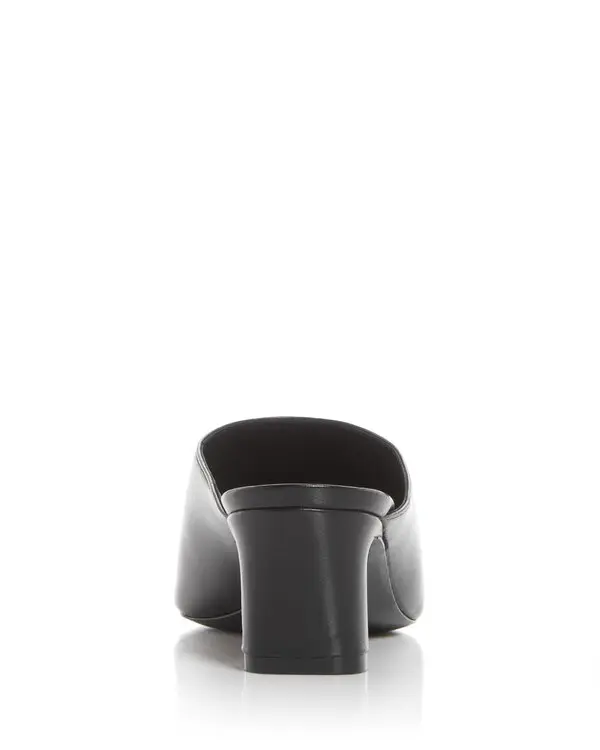 STUART WEITZMAN Stassi Mule Pumps - Black