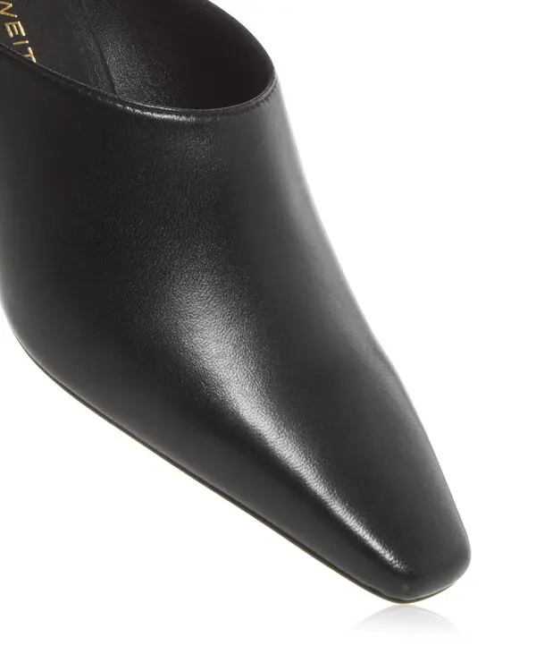 STUART WEITZMAN Stassi Mule Pumps - Black