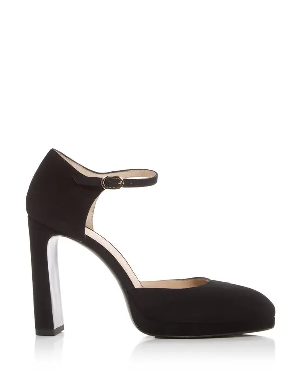 STUART WEITZMAN Babette Platform Pumps - Black