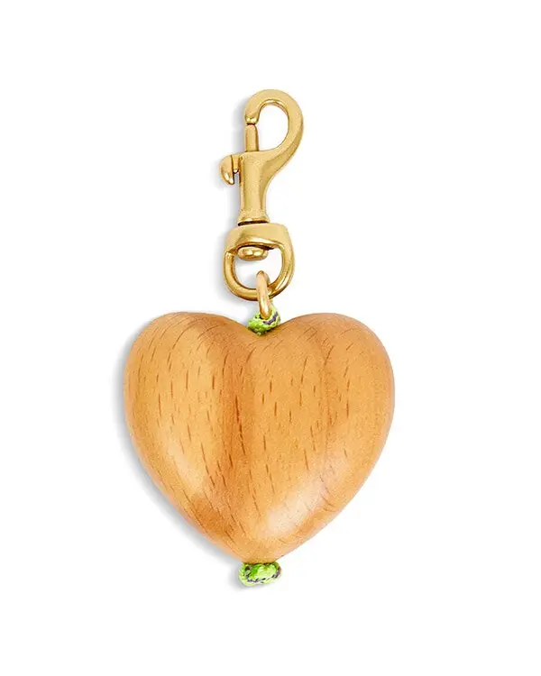Clare V. Grande Heart Key Charm