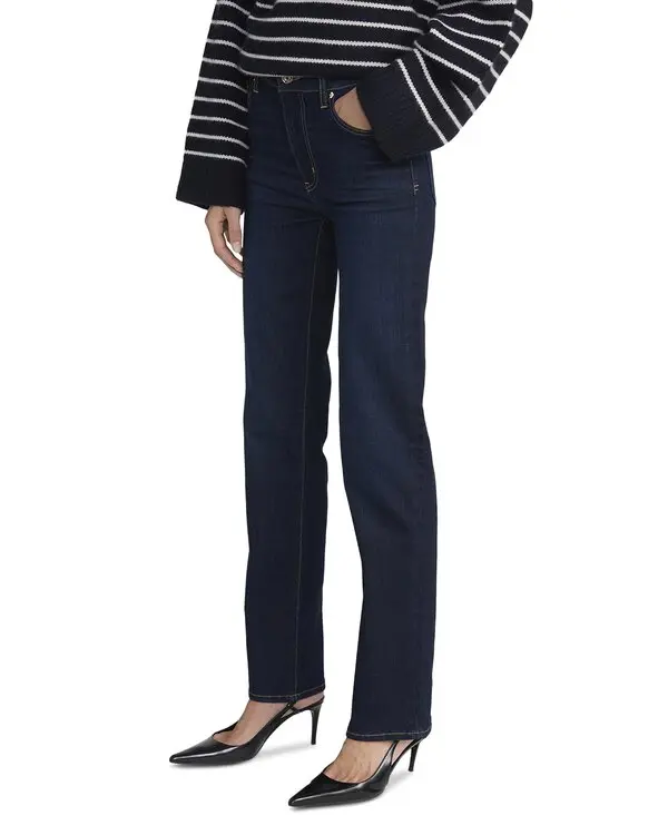 FRAME Le Sleek High Rise Straight Jeans - Fairway