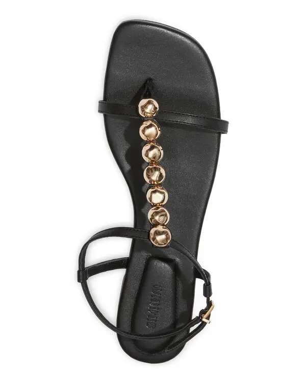 Simkhai Amaya Thong Sandals - Black
