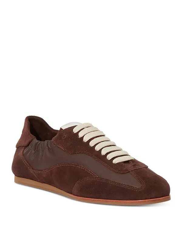 Simkhai Georgie Elasticized Sneakers - Cacao