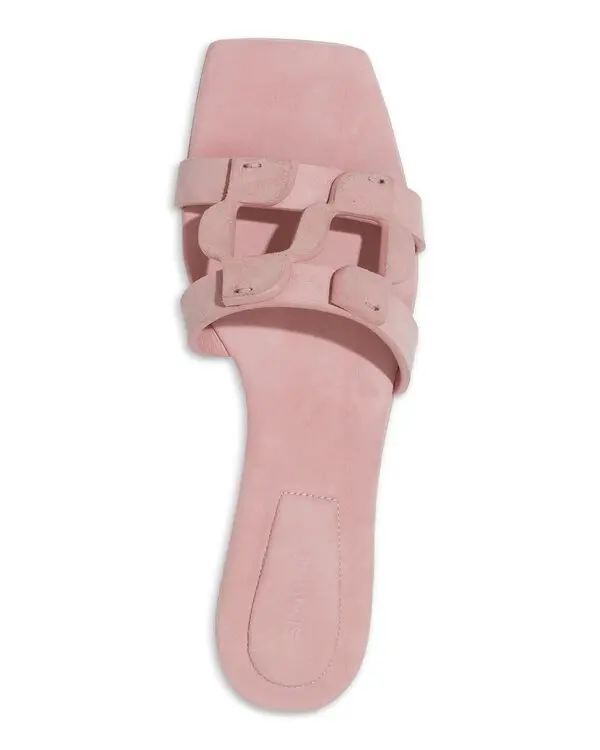 Simkhai Monogram Sandals - Pale Pink