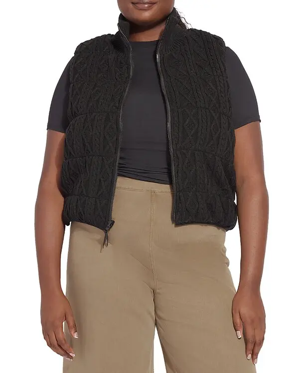 Lyssé Prudence Reversible Sweater Puffer Vest