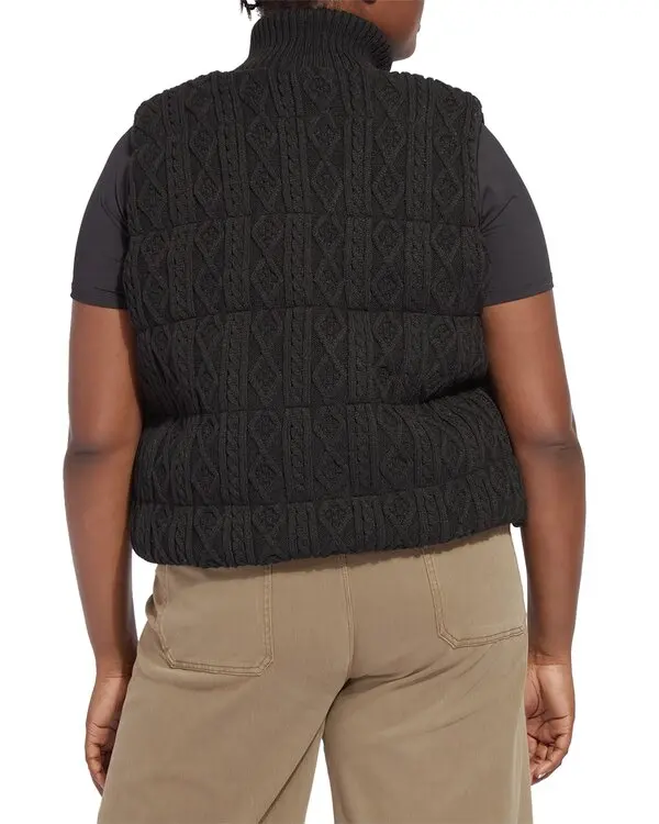 Lyssé Prudence Reversible Sweater Puffer Vest