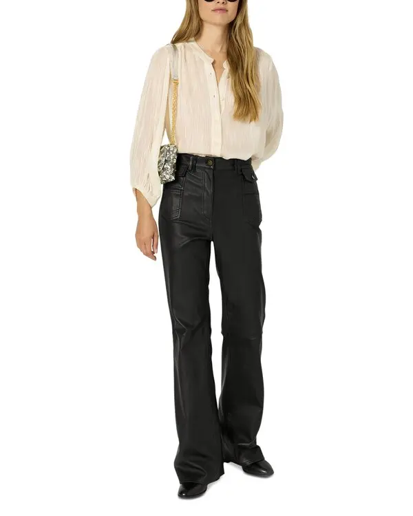 Gerard Darel Semi Sheer Blouse