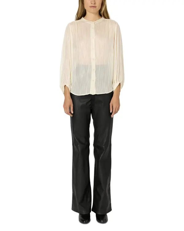 Gerard Darel Semi Sheer Blouse