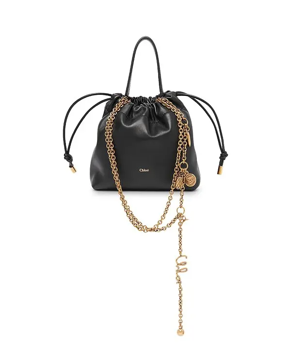 Chloé Icons Mini Leather Bag - Black