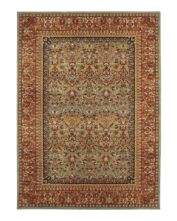 KARASTAN Spice Market Tigris Area Rug, 9'6 X 12'11 - Aquamarine