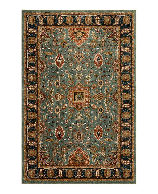 KARASTAN Spice Market Deir Area Rug, 9'6 X 12'11 - Aquamarine
