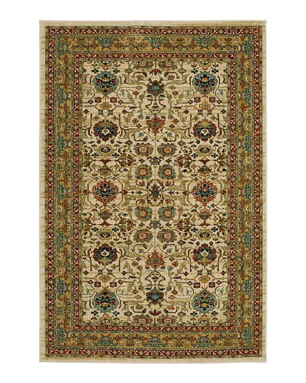 KARASTAN Market Keralam Area Rug, 9'6 X 12'11 - Cream