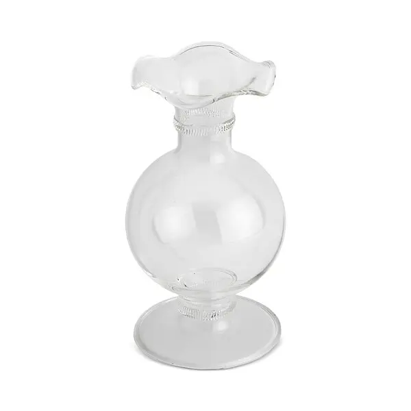 TIZO Glass Bubble Vase With Band - Clear