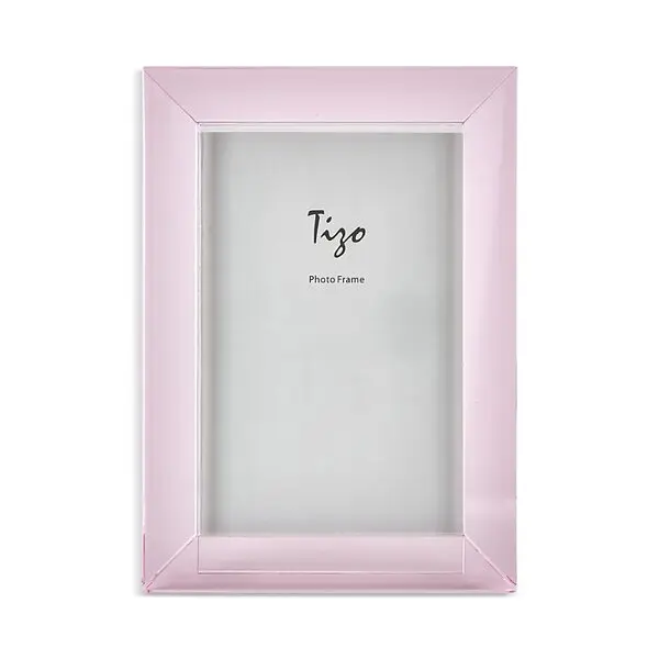 TIZO Crystal Glass Picture Frame 5 X 7 - Pink