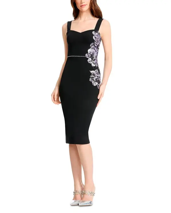 Dress The Population Nicole Midi Dress