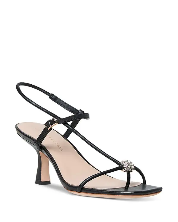 LOEFFLER RANDALL Triana Strappy Sandals - Black