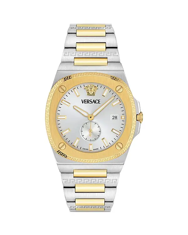 Versace Tolomeo Watch, 40mm - Two Tone