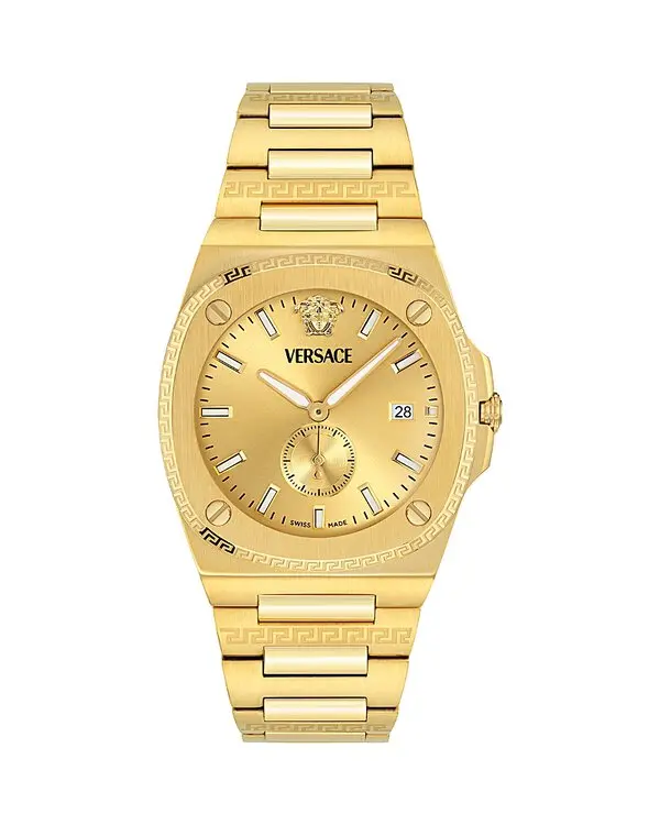 Versace Tolomeo Bracelet Watch 40mm - Gold