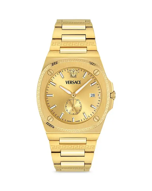 Versace Tolomeo Bracelet Watch 40mm - Gold