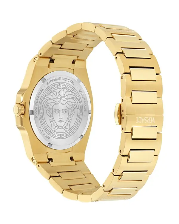 Versace Tolomeo Bracelet Watch 40mm - Gold