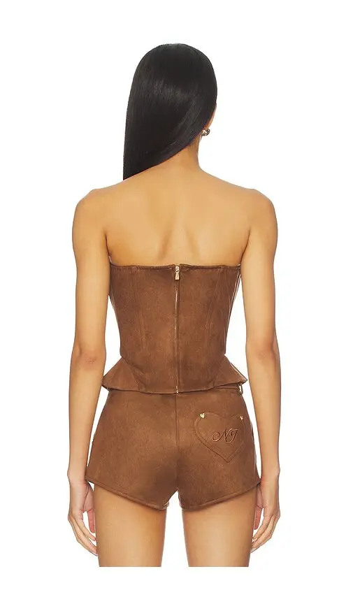 NANA JACQUELINE Hailey Corset Top