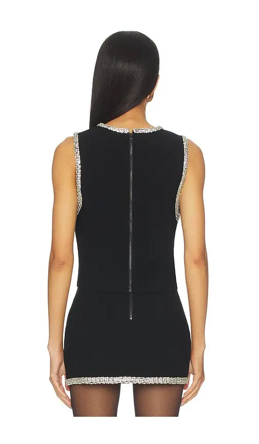Alice + Olivia Amal Boxy Tank