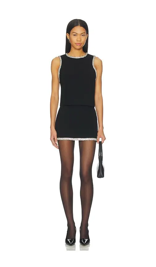 Alice + Olivia Amal Boxy Tank